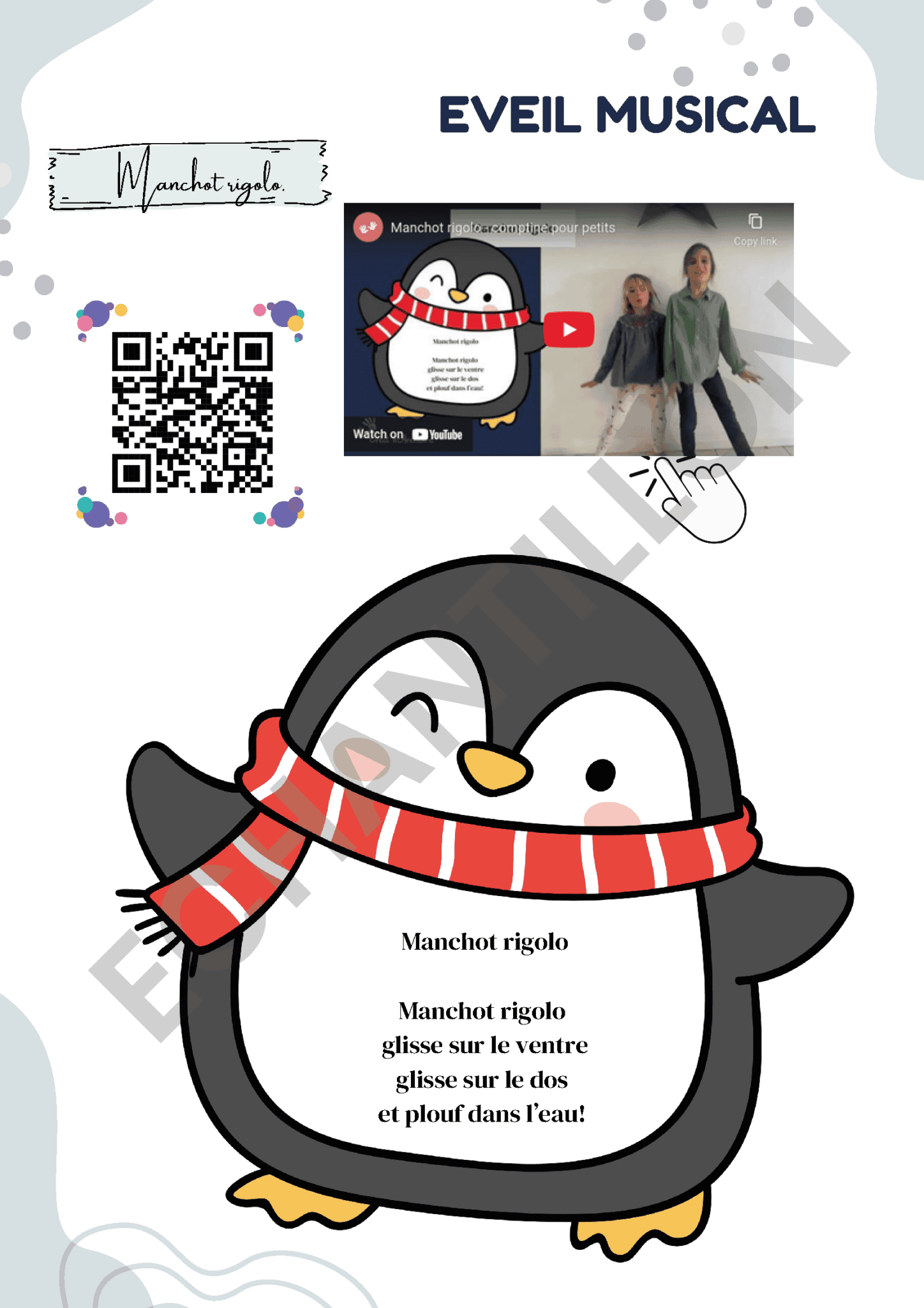 Les animaux polaires : Activités à imprimer | maternelle & crèche